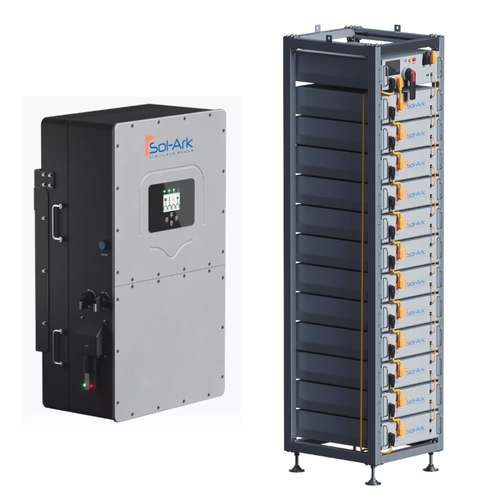 Sol-Ark 60K 60K-3P-480V-N Inverter w/ L3-HV-60-KWH 61.44 kWh IP20 ...