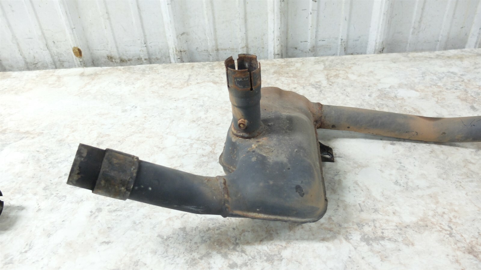 88 Honda VTR 250 VTR250 Interceptor front muffler pipe exhaust header ...