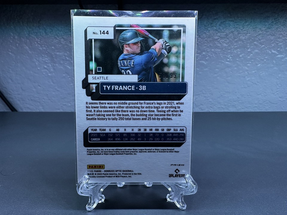 2022 Panini Donruss Optic Ty France #144 Green Dragon Prizm #/99 | eBay