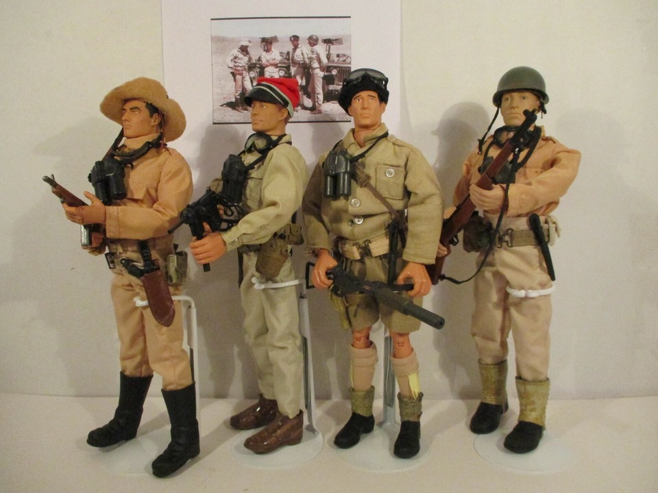 Sgt. Troy Moffitt Tully Hitch Rat Patrol Christopher George WWII figure ...
