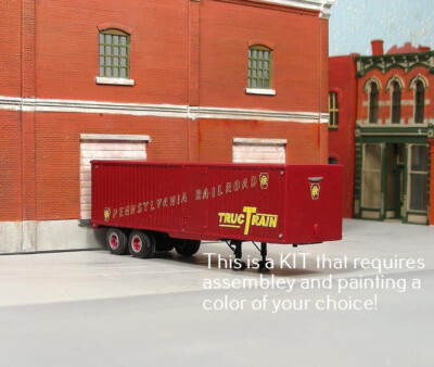 HO 1:87 Sylvan T-027-1 - 32' T/A Pennsylvania RR KIT - EARLY DECALS | eBay