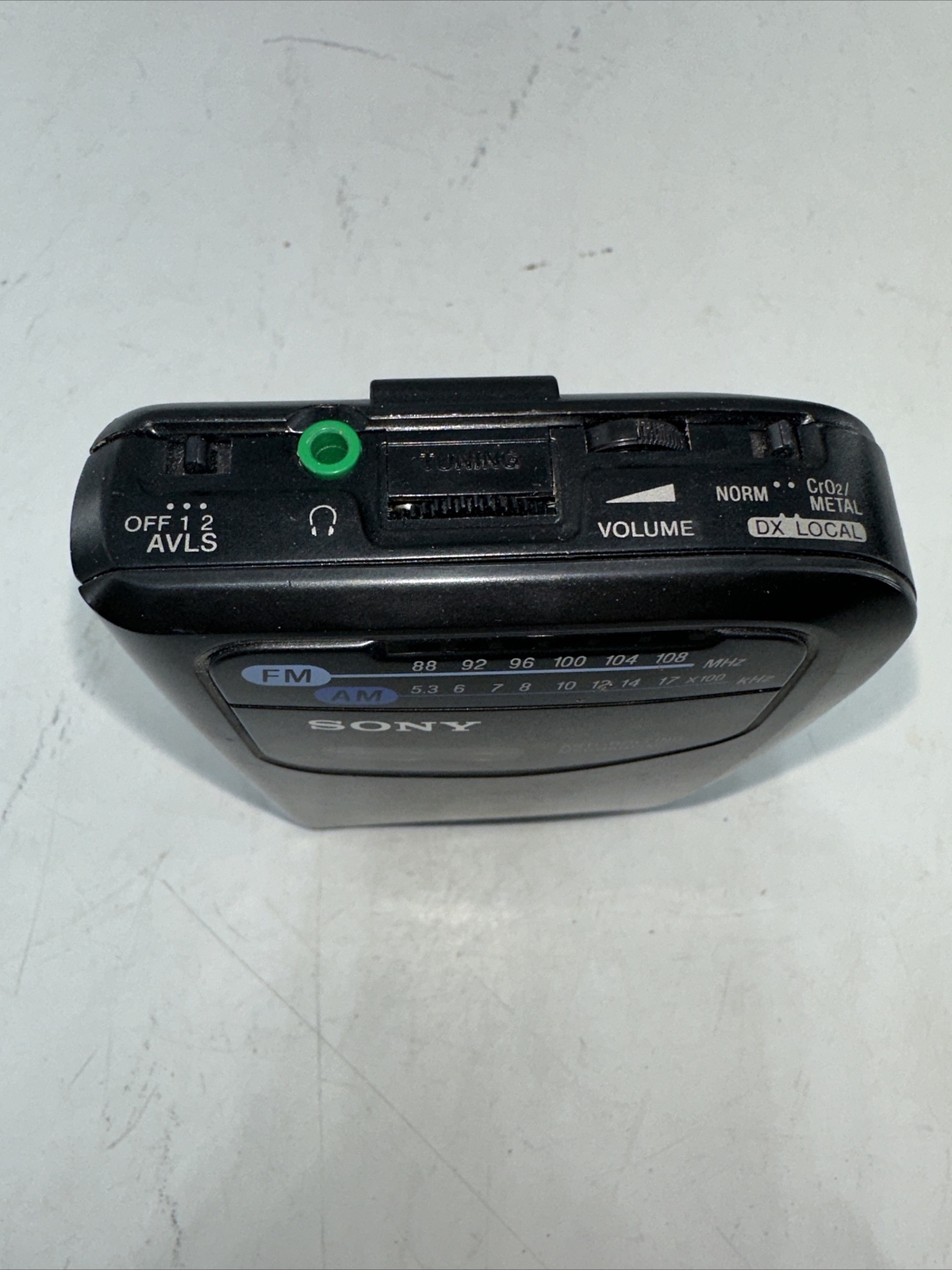 Sony Walkman WM-FX101 Cassette Tape Player FM/AM Radio Auto Reverse ...