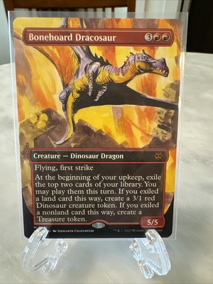 MTG Bonehoard Dracosaur The Lost Caverns of Ixalan 0321 Regular Mythic ...