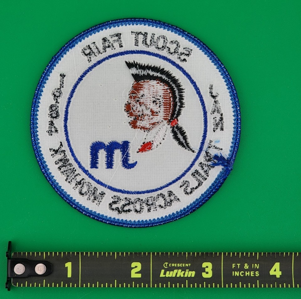 1984 Trails Across Mohawk District Scout Fair Patch OKHC Old Ky Home ...