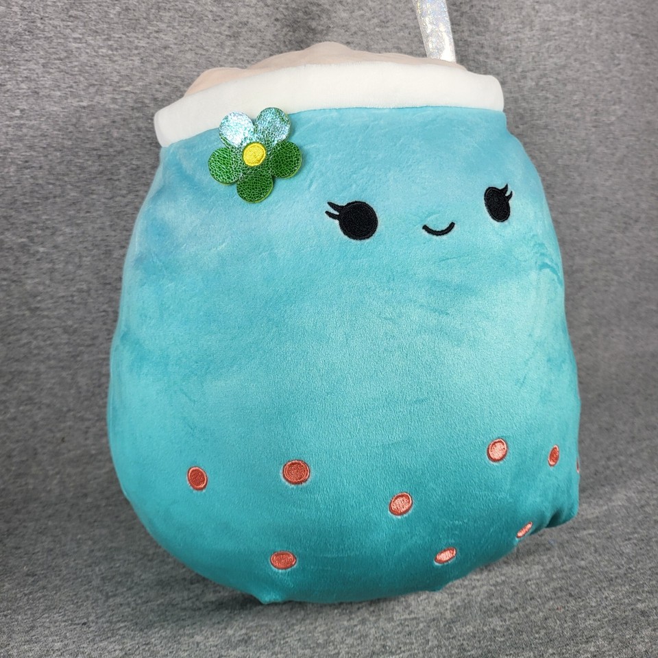 Squishmallow Jakarria the Blue Boba Drink 12" Kellytoy Plush ...