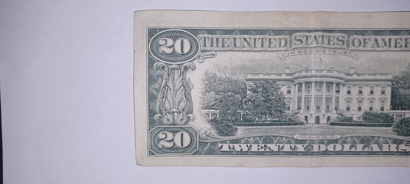 Off Center $20 Dollar Bill Print Error Series 1990 | eBay