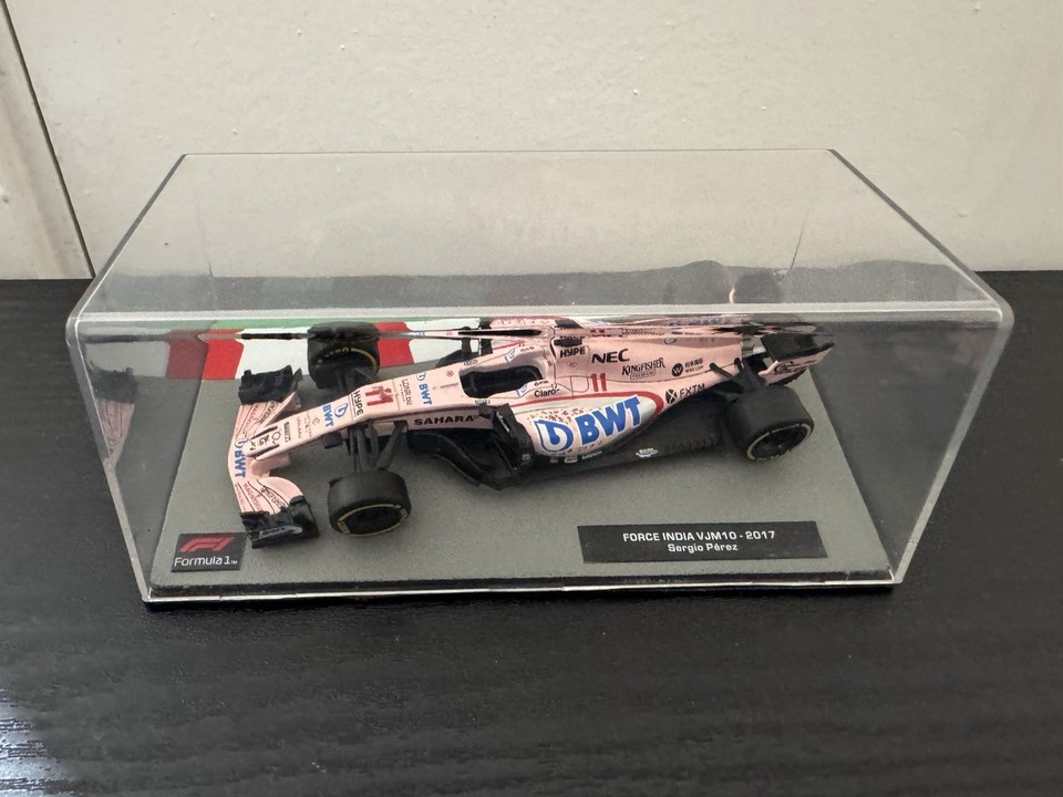PANINI F1 Car Collection - 1/43 - #123 - Sergio Perez Force India VJM10 ...