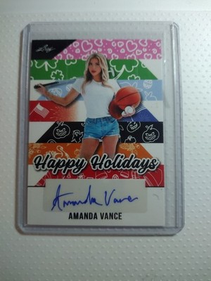 2025 Leaf Holidays Influencer Amanda Vance Auto SSP Limited Signature ...