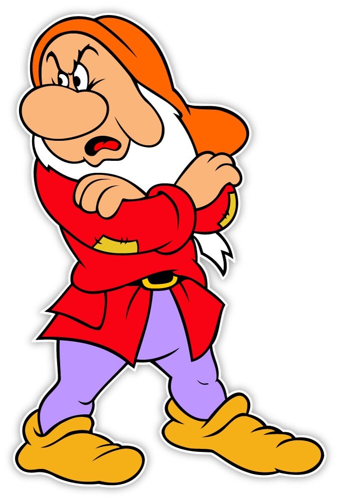 Grumpy sticker decal 3" x 5" | eBay