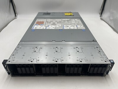 C6400 DELL POWEREDGE 24 X 2.5’’ W/ 2X 1600W PSU, 4X DELL C6420 NODES | eBay