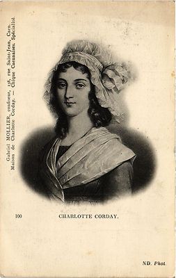CPA politique Charlotte Corday (303219) | eBay