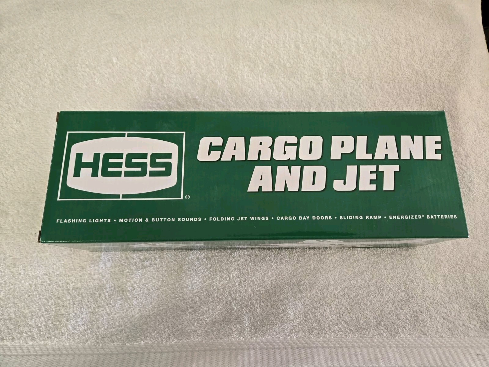 2021 HESS TRUCK COLLECTIBLE TOY CARGO PLANE AND JET - LED LIGHTS/SOUNDS ...