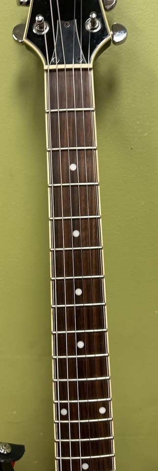 Ibanez Electric Guitar Black Double Cut Out N427 S07120627 W Strap And ...