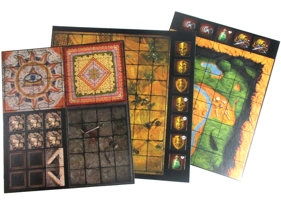 HEROQUEST: Against The Ogre Horde MAP TILES & TOKENS Avalon Hill NEW ...