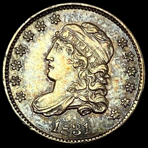 1831 Capped Bust Half Dime Coin UNCIRCULATED | eBay
