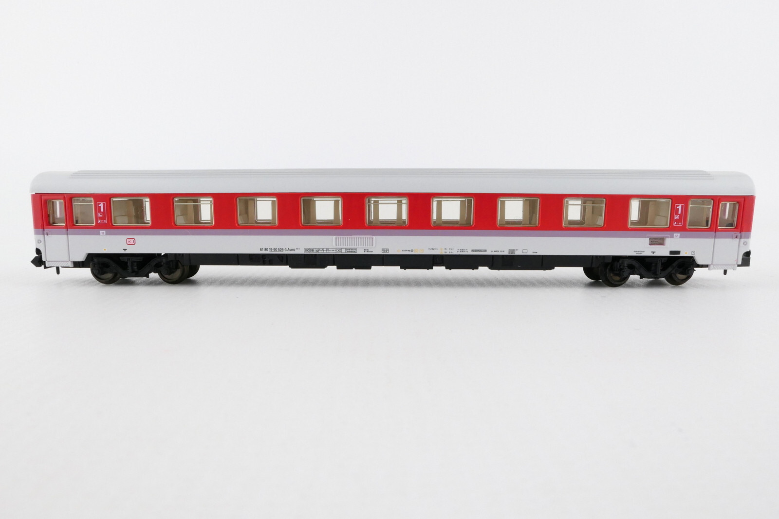 Arnold 3769 IC Abteilwagen Avmz 207 1.Kl. der DB, rot/beige, OVP ...