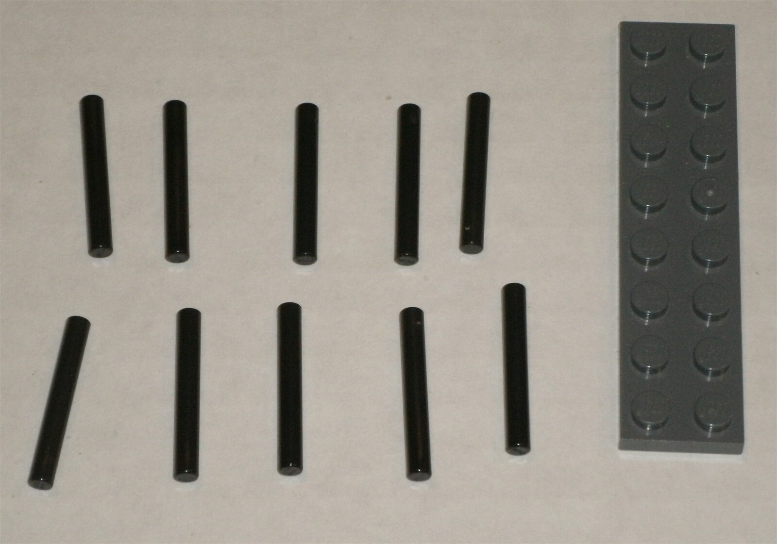 LEGO NEW Black Bar 3L 1x3 (10x) 6093525 Brick 17715 | eBay