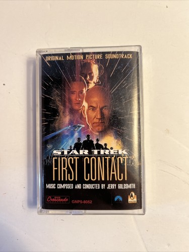 Star Trek: First Contact Movie Soundtrack Music Cassette by Jerry ...