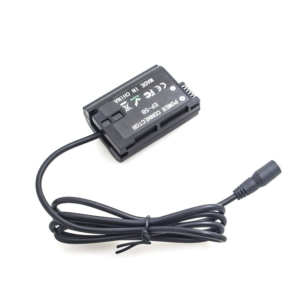 EN-EL15 Dummy Battery Pack External DC Coupler Adapter For Nikon D7200 ...