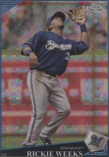 2009 Topps Chrome - Rickie Weeks #106 X-Fractor for sale online | eBay