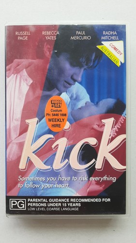 Classic and rare Australian Film – VHS – Kick (1999) Paul Mercurio Russell Page | eBay Australia