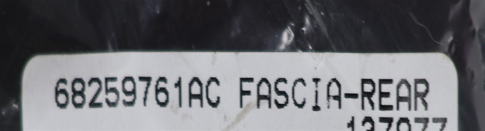 2015-2020 Dodge Challenger Mopar Rear Bumper Cover | 68259761AC ...