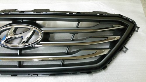 Genuine OEM Turbo Front Radiator Chrome Grille For 15 2016 2017 ...