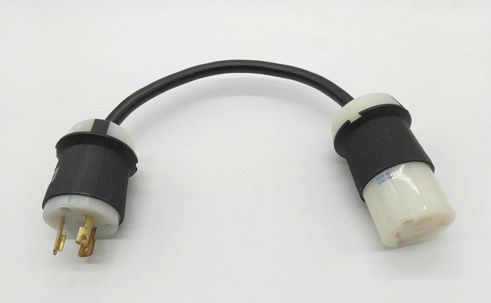 Hubbell HBL2623 Twist-Lock Female Connector & Male Plug | eBay