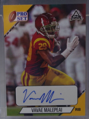 VAVAE MALEPEAI 2021 LEAF PRO SET AUTOGRAPH #PS-VM1 RC CARD USC | eBay