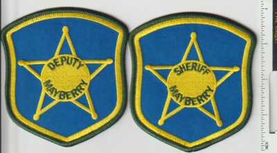 Andy Griffith Show, Mayberry Sheriff patches replica ship from ...