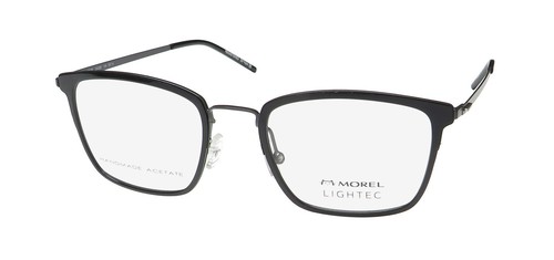 NEW LIGHTEC 30179L EYEWEAR FRANCE 51-20-145 METAL & PLASTIC BLACK ...