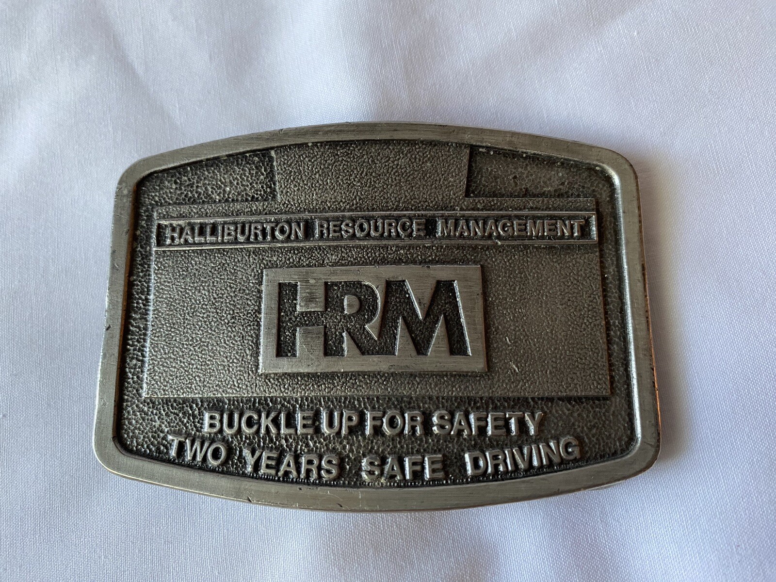 HRM Halliburton Resource Management BELT BUCKLE 2 yea… - Gem