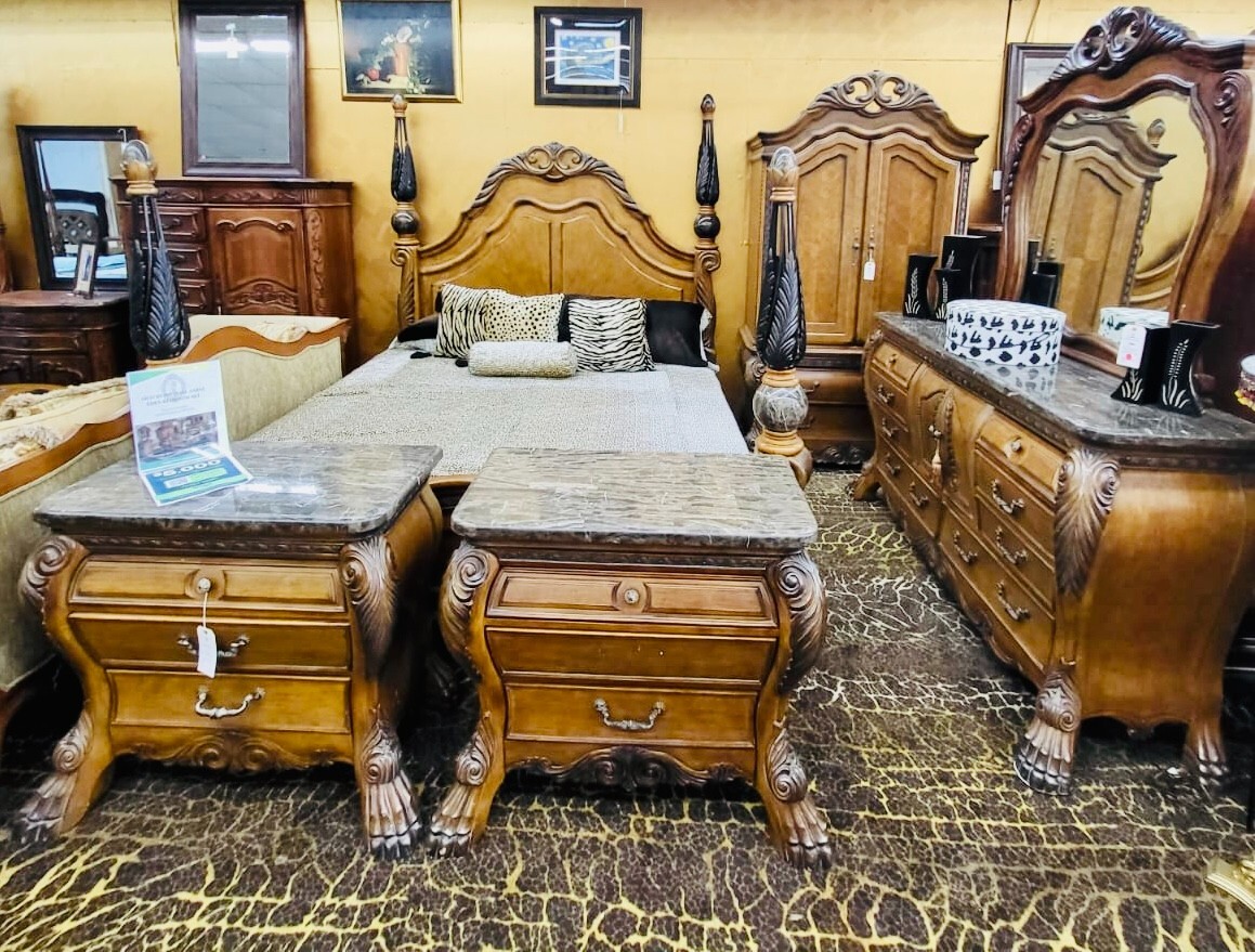 Bedroom Set Aico Monte Carlo Opulent Michael Amini Cortina King