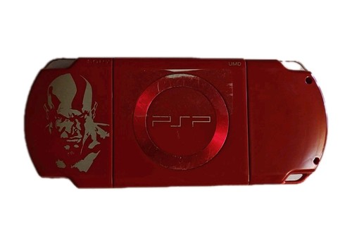 PSP-2001 God of War Limited Edition Red Kratos Console *TESTED ...
