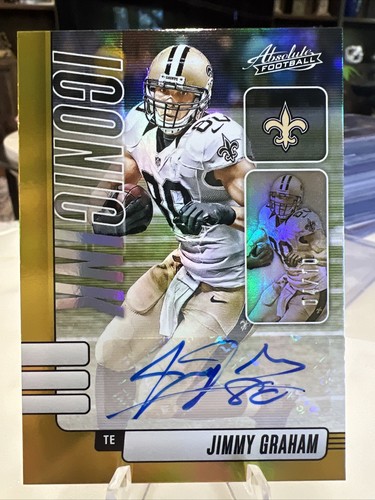 2024 Panini Absolute Jimmy Graham Iconic Ink Auto Gold /10 | eBay