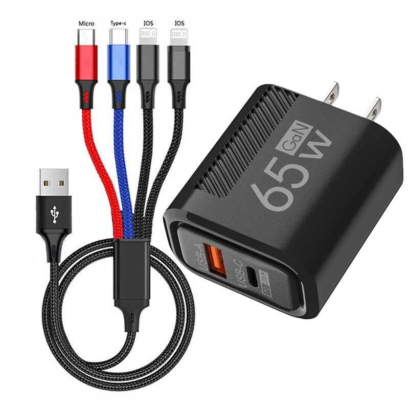 4 in 1 Fast USB Charging Cable Universal Multi Function Cell Phone ...