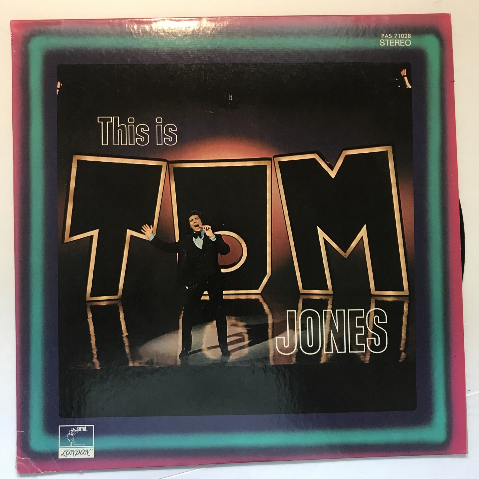 Tom Jones "This Is Tom Jones" Vinyl LP Record PAS-71028 Play Tested ...