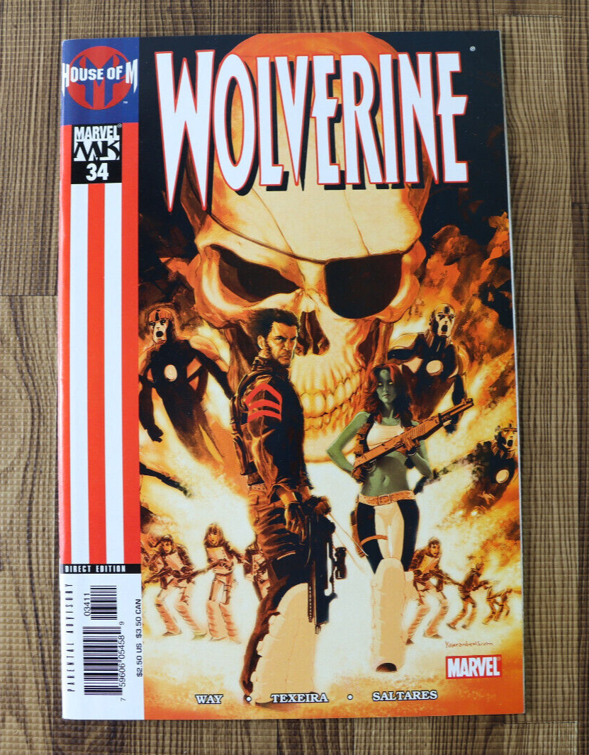 2005 Marvel Comics Wolverine #34 House Of M VF/VF+ | eBay