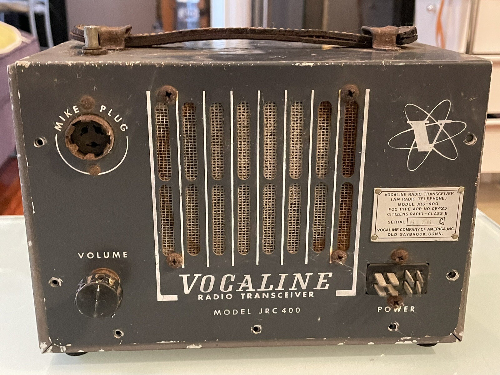 Vintage Vocaline JRC 400 CB Radio Transceiver Ham 460 MHz JRC-400 UHF ...