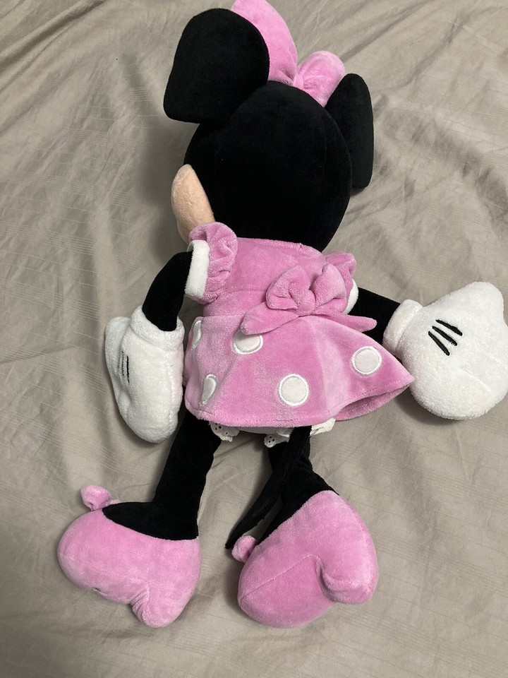 18in" Disney Minnie Mouse Plush Beanbag Doll - Stuffed Toy Authentic | eBay