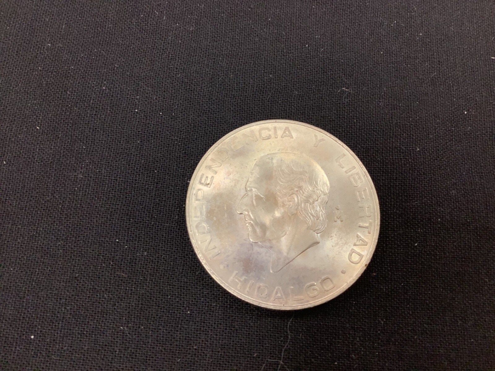 1955 Mexico Cinco Pesos 18.055grams of .720 Coin Silver! | eBay