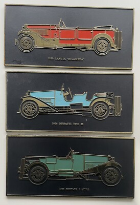 Vintage Frank Down Ltd 1930 Plastic Plaque 29cm x 13.5cm( 3 Pieces ...