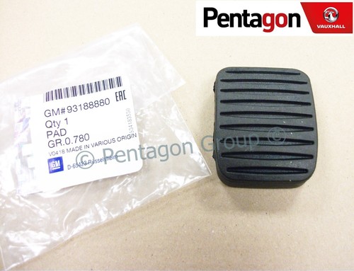 Genuine Vauxhall Corsa D/E Adam Meriva B Clutch Or Brake Pedal Rubber ...