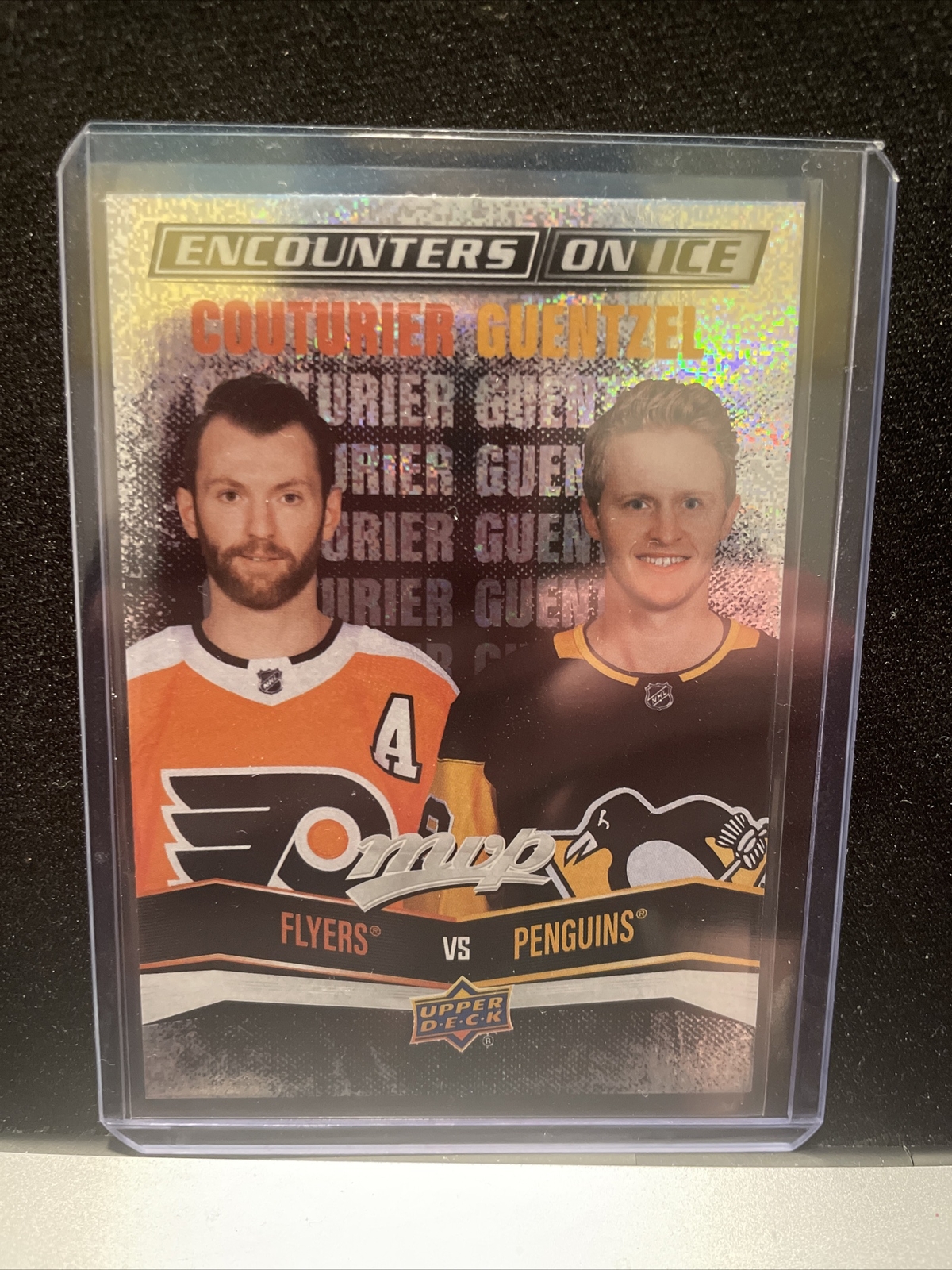 Sean Couturier / Jake Guentzel 2022-23 Upper Deck MVP Encounters on Ice ...