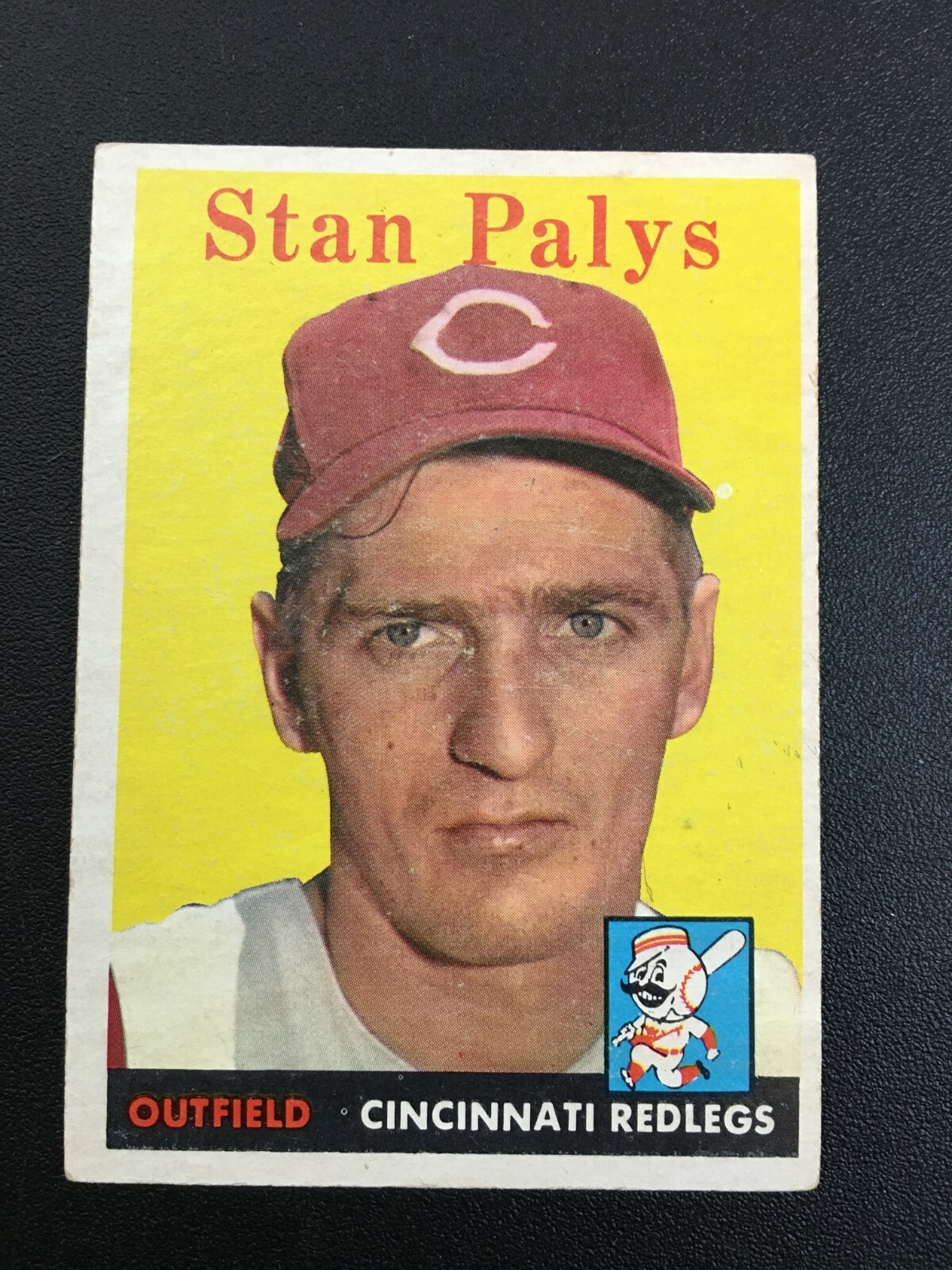 F65893 1958 Topps #126 Stan Palys RC REDS | eBay