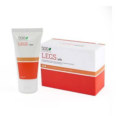 Legs Pills + Cream, to improve blood circulation in the legs and ...