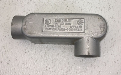 LR29 CROUSE HINDS 3/4-INCH HUB SIZE STYLE-LR MARK 9 CONDULET CONDUIT ...