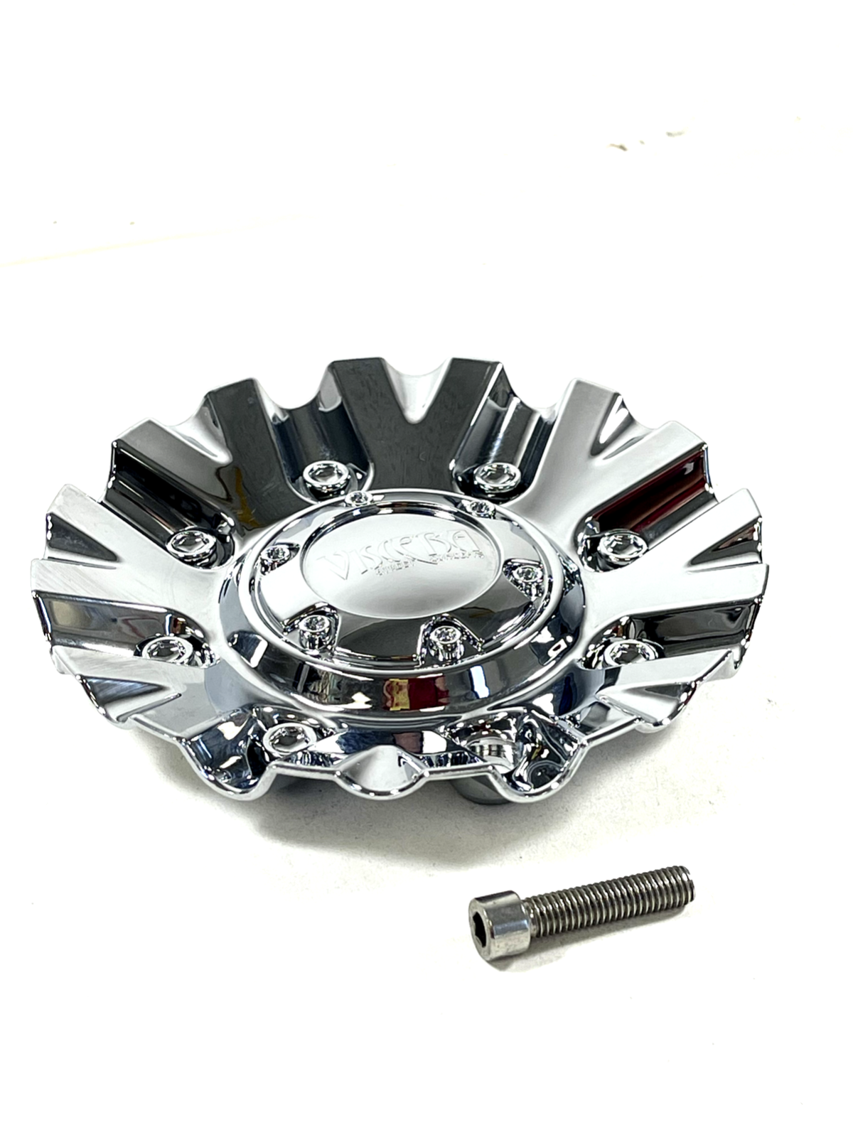 Viscera Chrome Wheel Rim Center Cap EMR529-CAR-CAP / S509-33 (1 CAP ...
