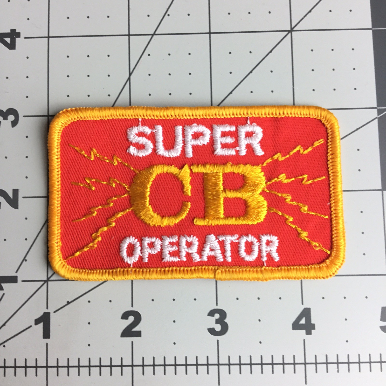 Super CB (Radio) Operator Patch - Used | eBay