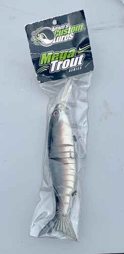 Adam’s Custom Lures Mega Trout Series Lure 6 oz 9” Musky Northern Pike ...